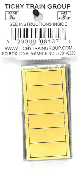 HO Scale Tichy Train Group 8137 4/4 Double 80" x 62" Double Hung Windo ...