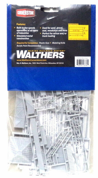 HO Scale Walthers Cornerstone 933-4090 Aggregate Bins Kit – Sidetrack Hobby