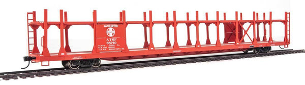 HO Scale Walthers Mainline 910-8002 ATSF 88710 Santa Fe Bi-Level Open ...