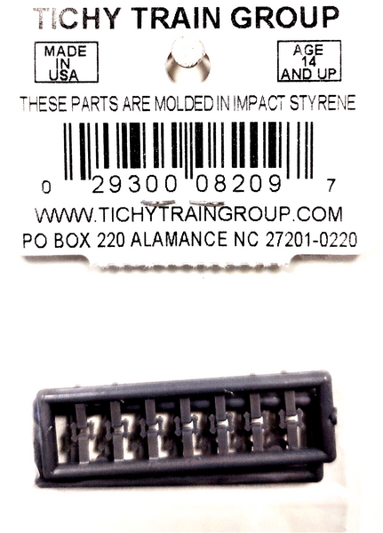 HO Scale Tichy Train 8209 Hoop Connectors for Wood Tanks pkg (14 ...