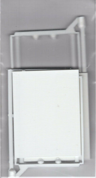 HO Scale Pikestuff 541-1108 White Engine House Roll-Up Door & Frame (2 ...