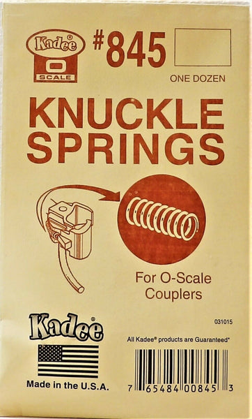 O Scale Kadee 845 Knuckle Springs for Original Style Head Couplers (12 ...