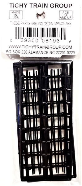 HO Scale Tichy Train 8193 Industrial 1/2 x 3" Strap Railing pkg (6 ...