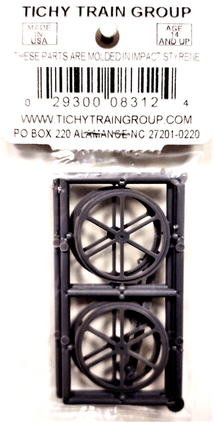 HO Scale Tichy Train 8312 8' Diameter Sheave-Pillow Blocks – Sidetrack ...