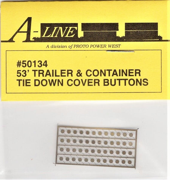 HO Scale A Line Product 50134 Trailer/Container Tie-Down Cover Buttons ...