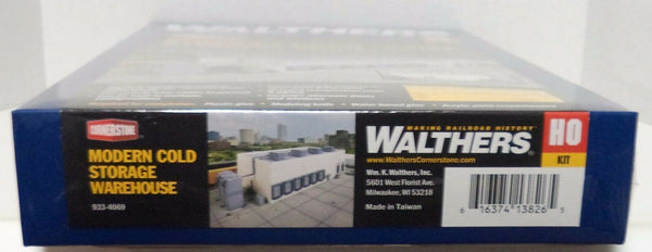 HO Scale Walthers Cornerstone 933-4069 Modern Cold Storage Warehouse K ...