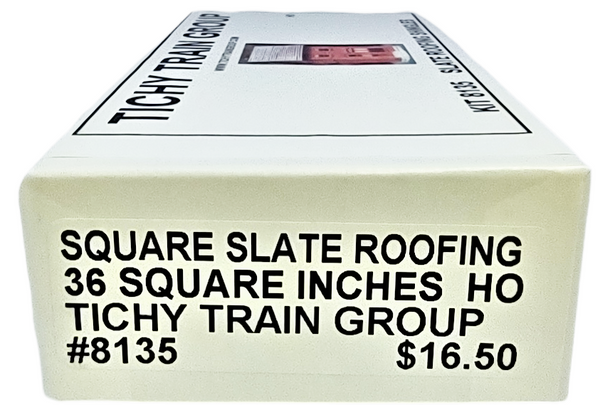 HO Scale Tichy Train Group 8135 Slate Roofing Shingles (60) pcs ...