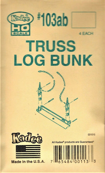 HO Scale Kadee #103-ab Log Bunk Truss Kit – Sidetrack Hobby