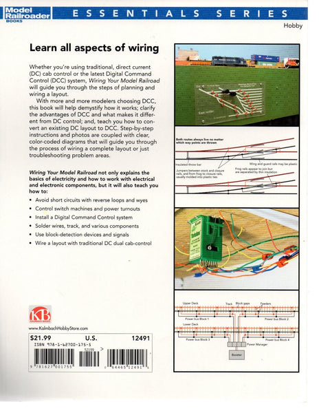 Kalmbach Model Railroader's Wiring Your Model Railroad by Larry Pucket ...