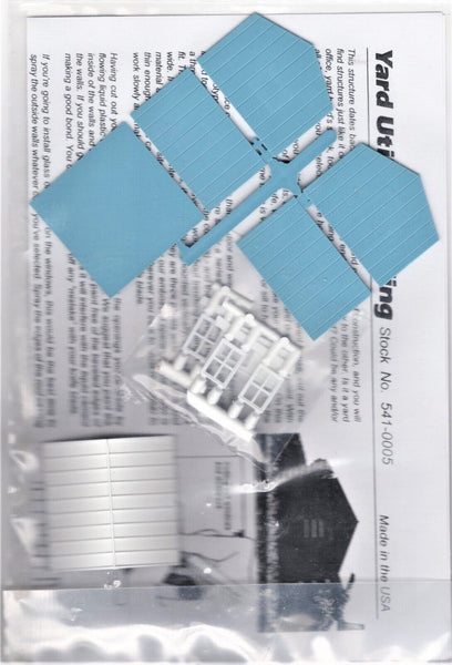 HO Scale Pikestuff 541-0005 Yard Utility Building Kit – Sidetrack Hobby