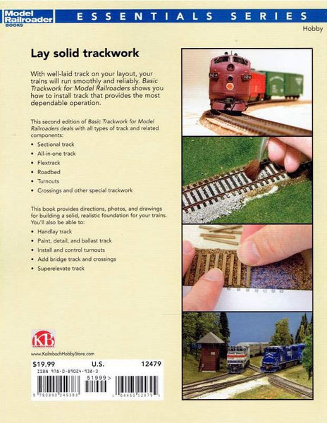 Kalmbach Model Railroader's Basic Trackwork for Model Railroaders by J ...