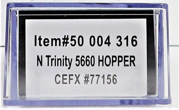 N Scale Atlas 50004316 CEFX 77156 Trinity 5660 PD Covered Hopper ...