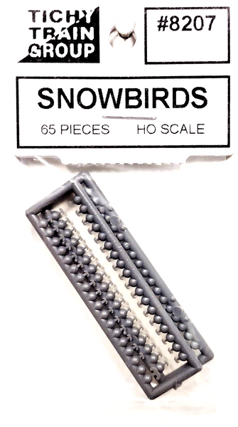 HO Scale Tichy Train 8207 Snowbirds Roof-Mounted Snow & Ice Catchers p ...