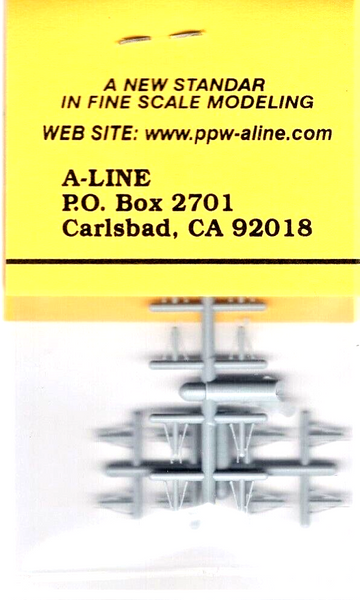 HO Scale A Line Product 29202 Short Locomotive Windshield Wipers pkg ...