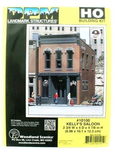 HO Scale Design Preservation 10100 Kelly's Saloon Kit – Sidetrack Hobby