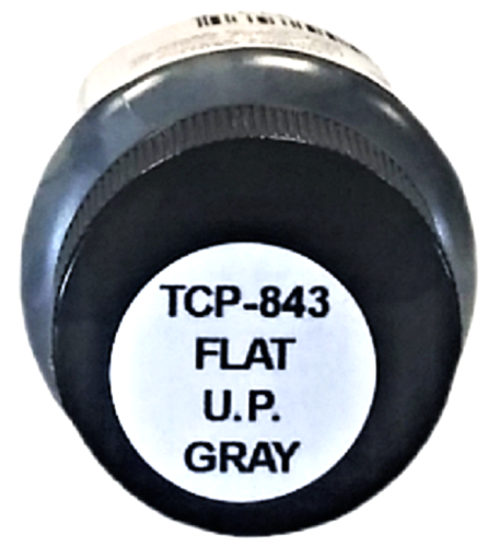 Tru-Color TCP-843 Brushable Flat UP Union Pacific Harbor Mist Gray 1 o ...